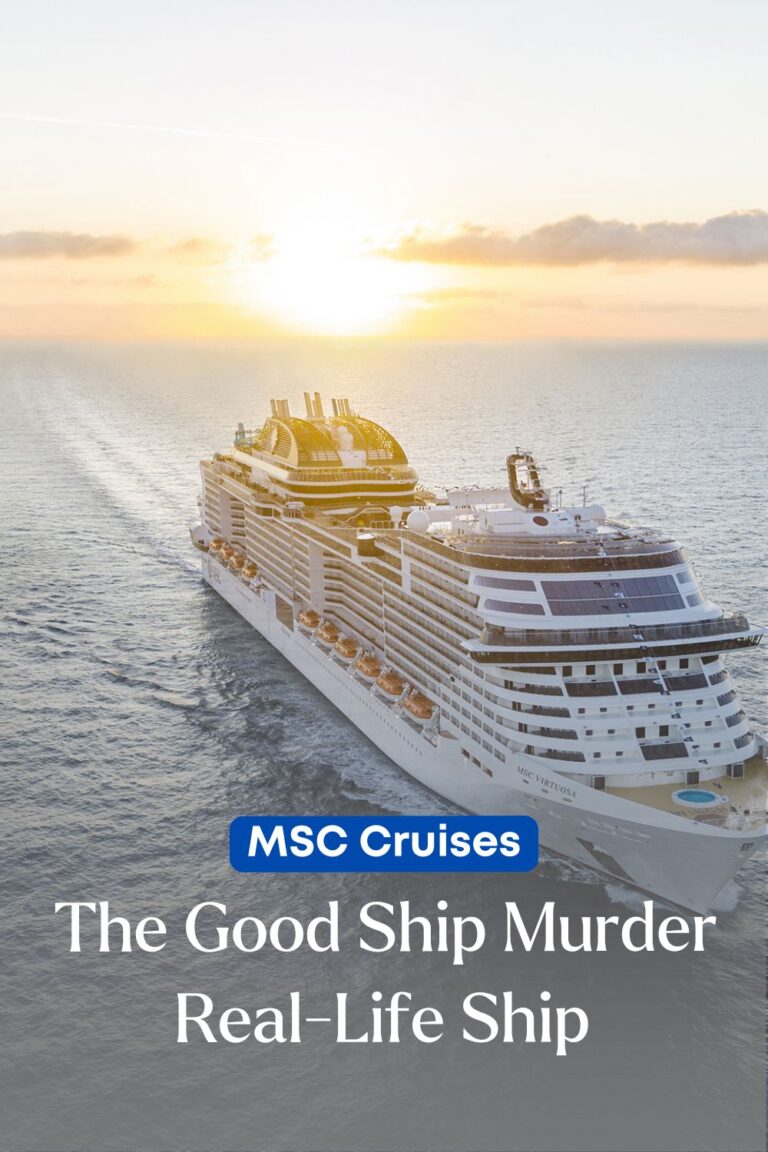 Is The Good Ship Murder Filmed on a Real Cruise Ship? Yes – It’s MSC ...