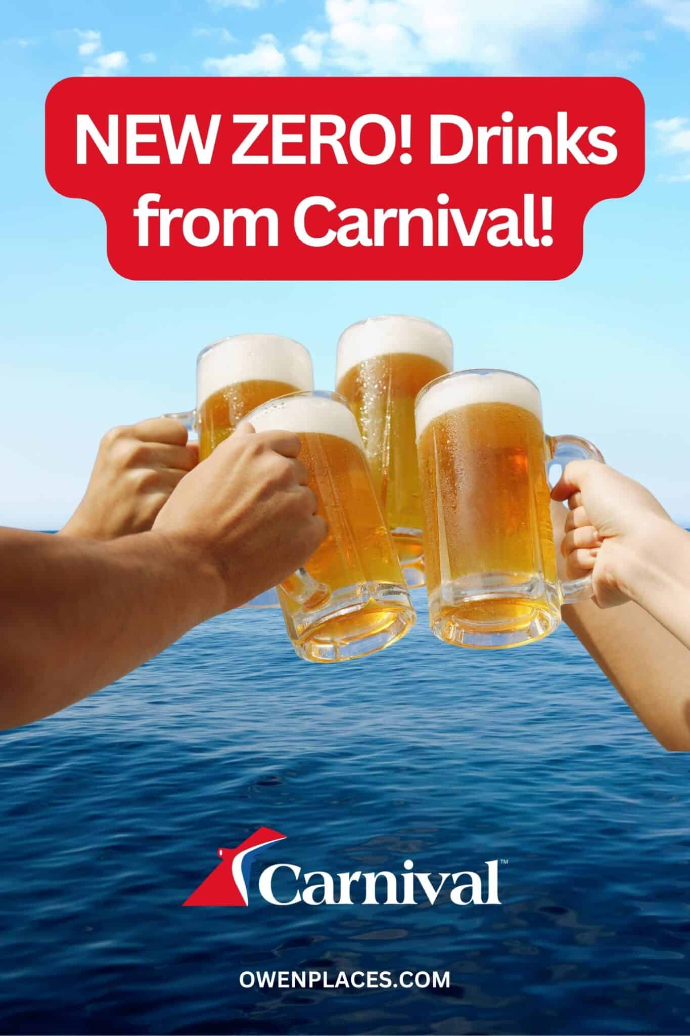 Carnival Introduces CHEERS! Zero Proof – A New Non-Alcoholic Drink ...
